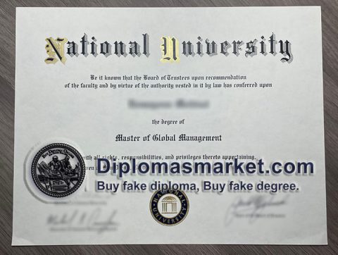 Can I Order National University Fake Diploma?