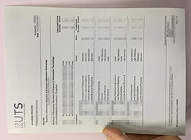 UTS official transcript